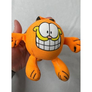 Vintage Garfield and Odie Smile Teeth Balls Stuffed Animal Play-by-play ...