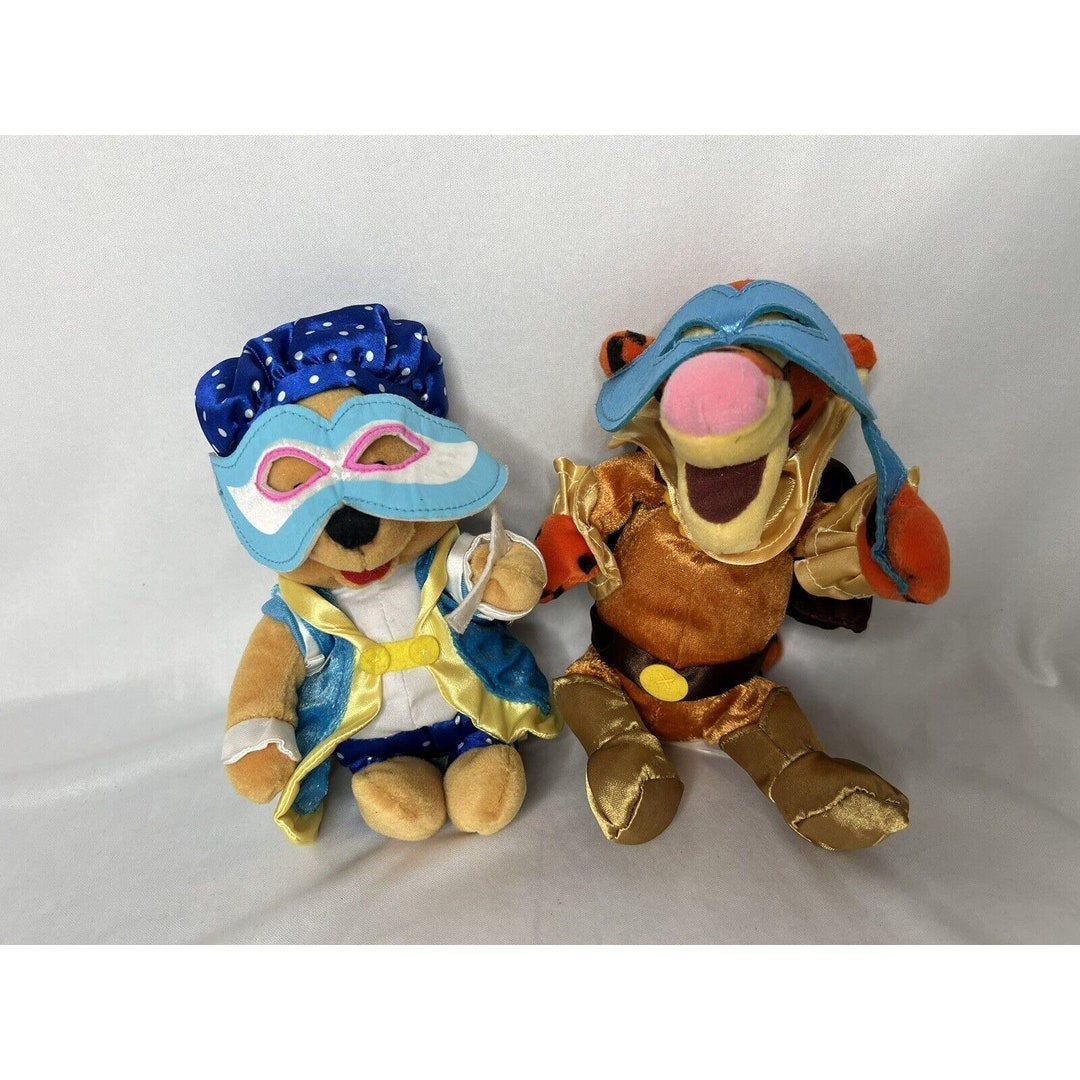 Winnie the Pooh and Tigger Carnival Plush Bean Bag Disney - Etsy