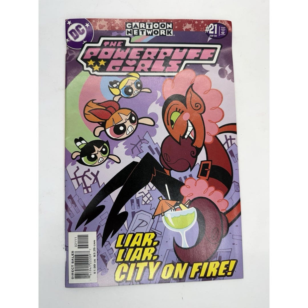 DC the Powerpuff Girls Comic Issue #21 January 2002 Liar Liar City on ...