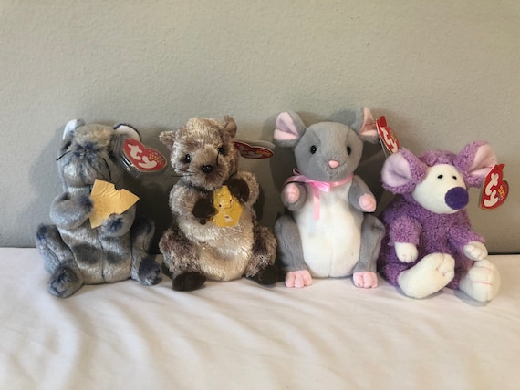 Ty Beanie Babies choice of mice mouse rodents | Etsy