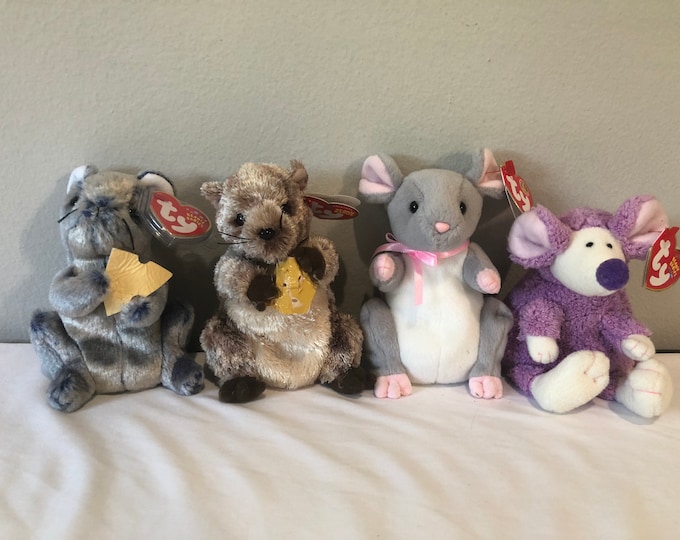Ty Beanie Babies Choice of Mice, Mouse, Rodents - Etsy