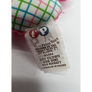 Fisher Price Soft Shakes Rabbit Bunny Rattle Plush 6 Inch 654 Stuffed ...