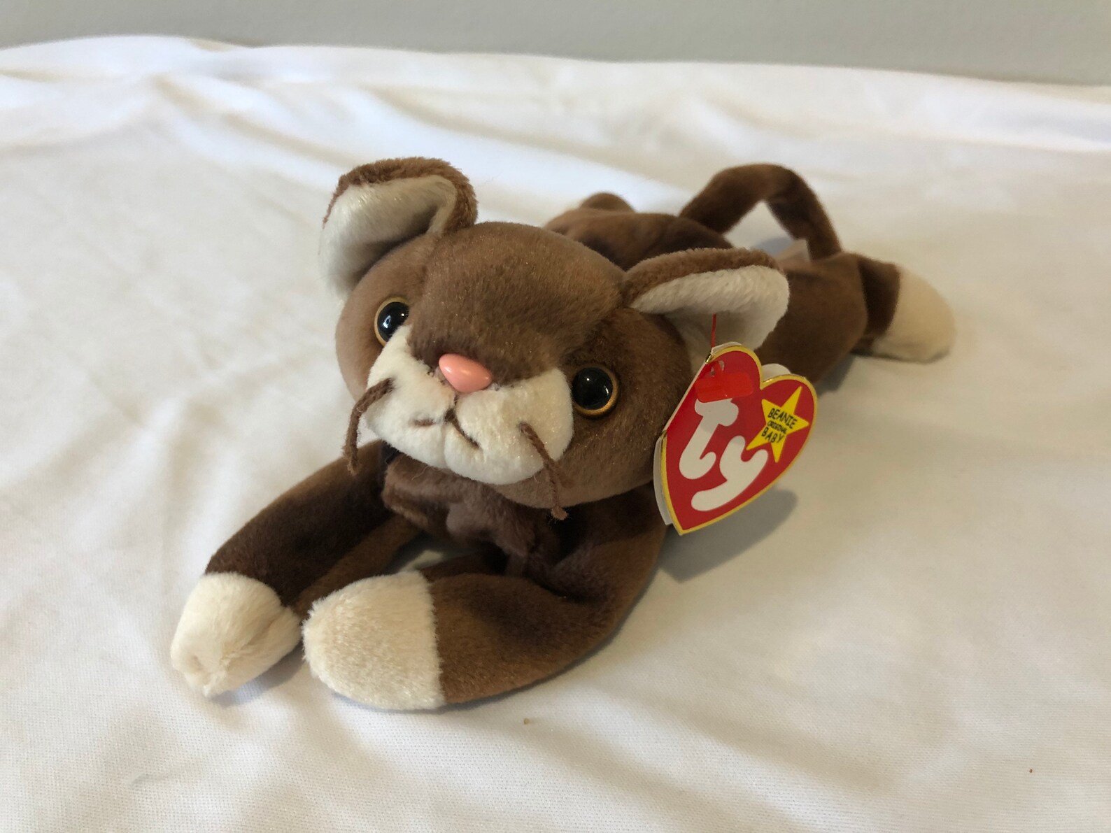 TY Beanie Babies Choice of Cats and Misc Animals, Chocolate, Snip, Scat ...