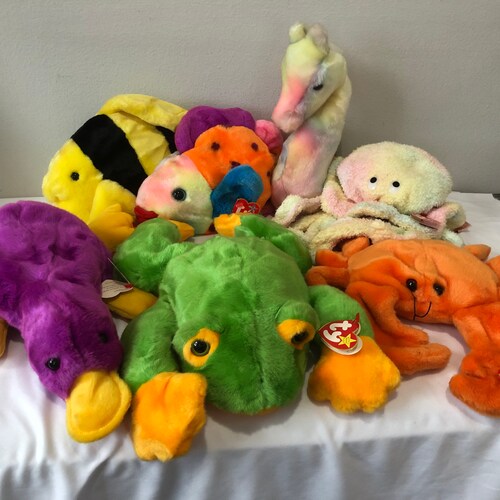 Ty Beanie Babies Choice of Aquatic Life - Etsy