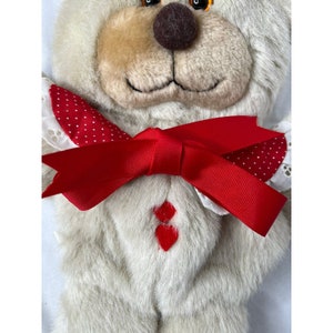 1983 Vintage Hallmark Stuffables Bayberry Girl Bear Christmas Stocking ...