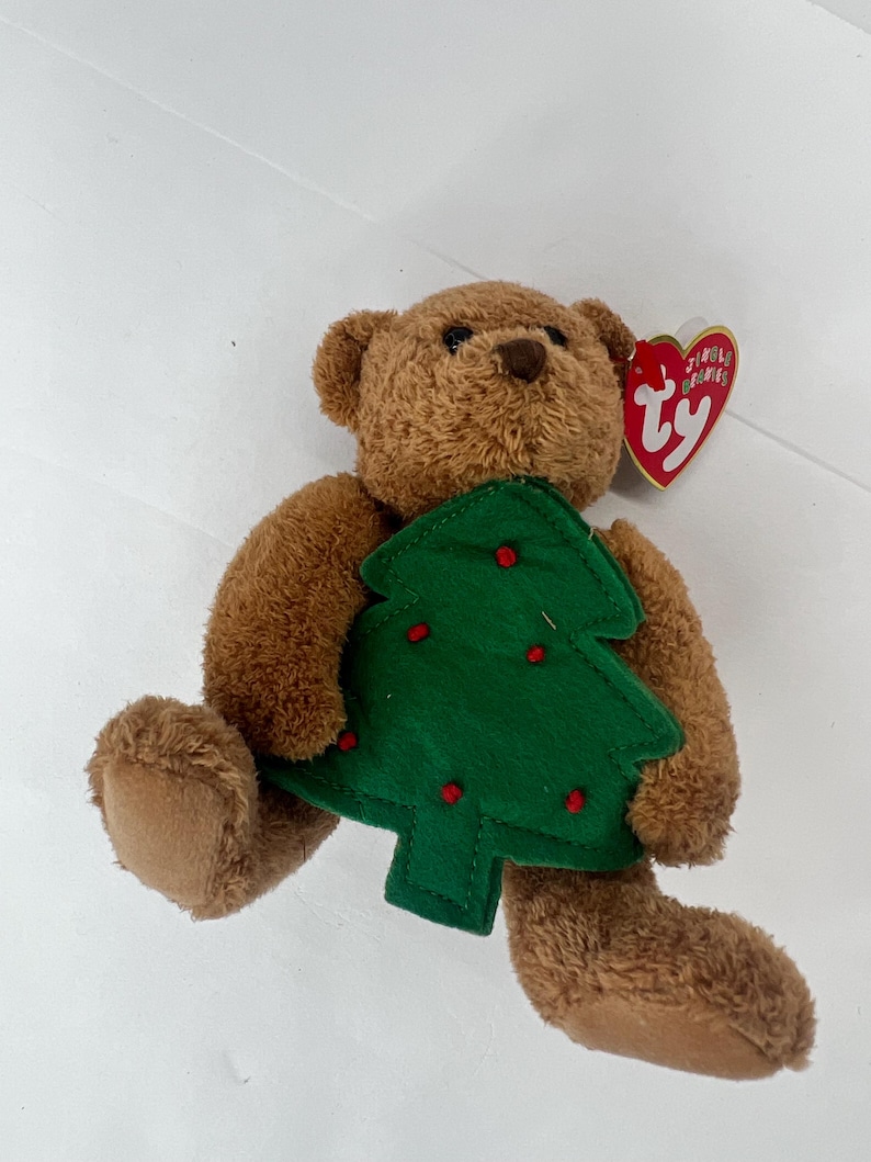 Choice of Ty Jingle Beans Beanie Babies Tinsel, Twinkling, and Freezer ...