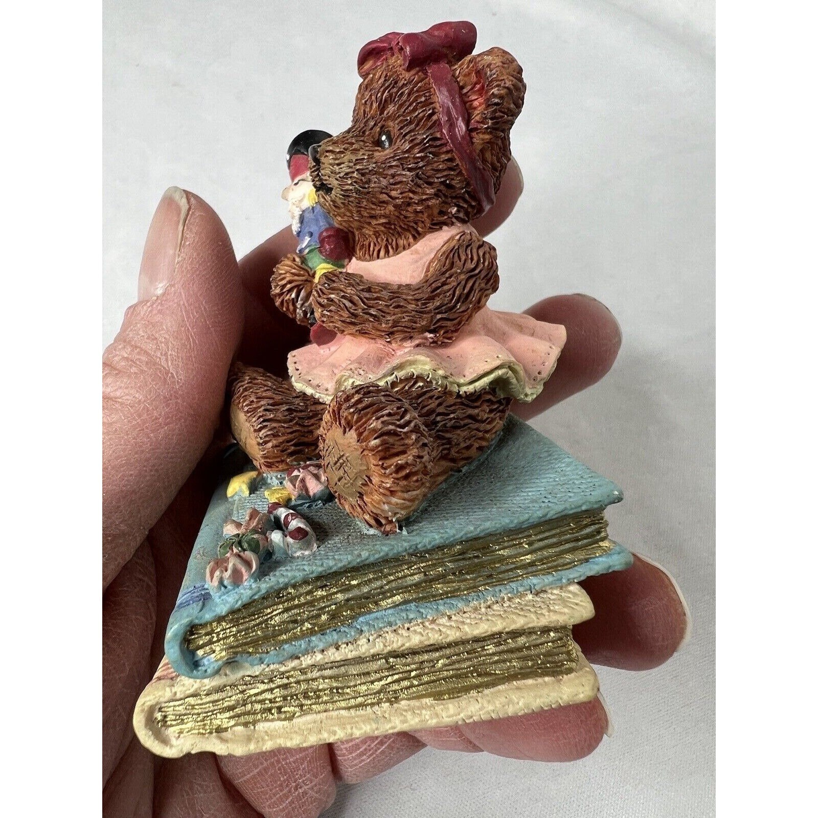 Vintage Russ Bears From the Past Nutcracker and Santa Claus Figures Set ...