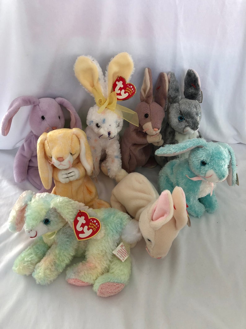 Ty Beanie Babies Choice of Bunny Rabbits - Etsy