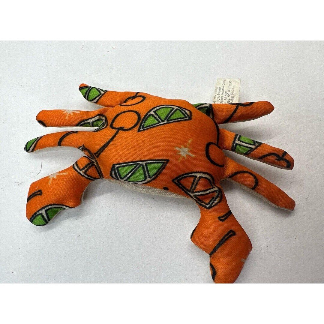 Vintage Sonic Wacky Pack Toy 1998 Sand and Sea Critters Bean Bag Animal ...