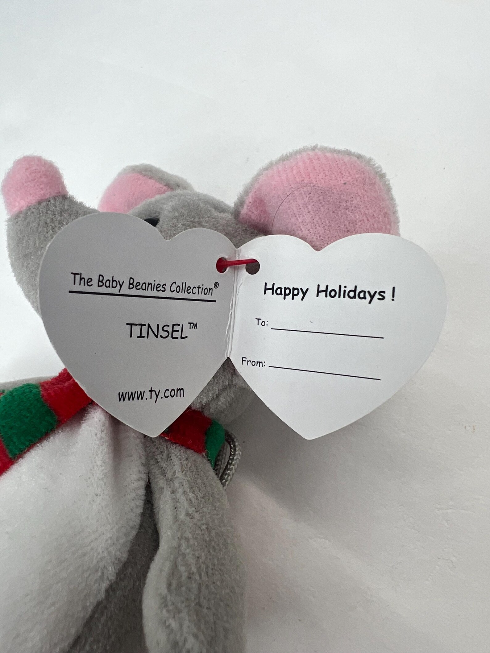 Choice of Ty Jingle Beans Beanie Babies Tinsel, Twinkling, and Freezer ...