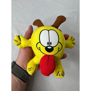 Vintage Garfield and Odie Smile Teeth Balls Stuffed Animal Play-by-play ...