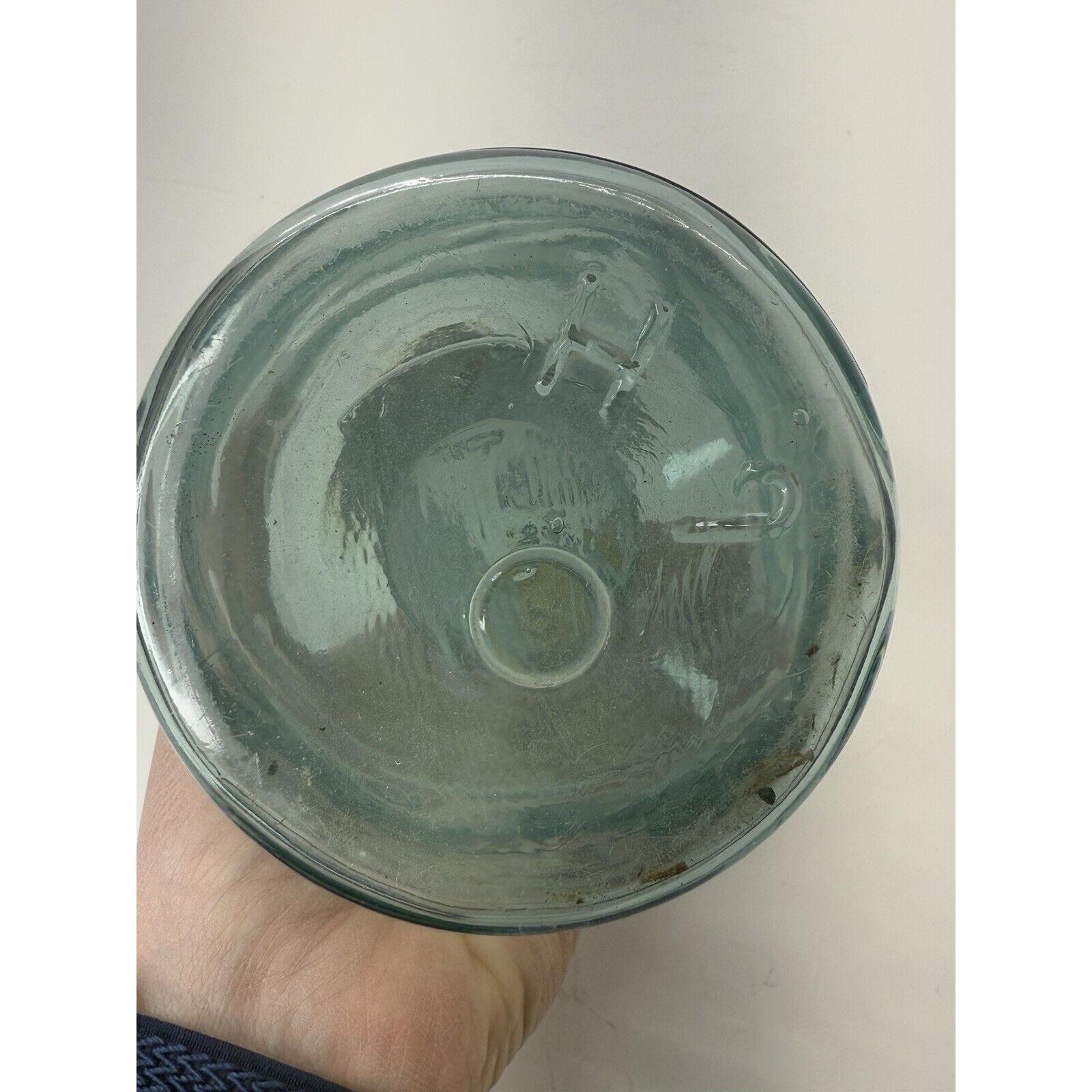 Vintage 1900-1910 Ball Mason 3L Triple L Quart Fruit Jar Ball Zinc Cap ...