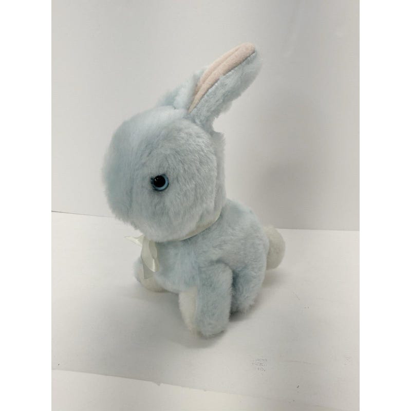 Vintage Blue Rabbit Plush - Etsy