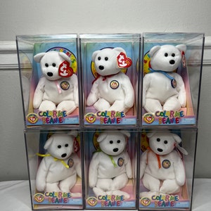 Ty Color Me Beanie Kit Choice of Bears With Markers Brand New Sealed - Etsy
