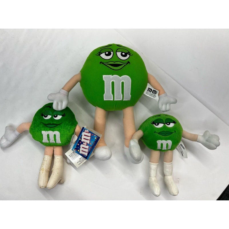 M and M Plush Toy - Etsy
