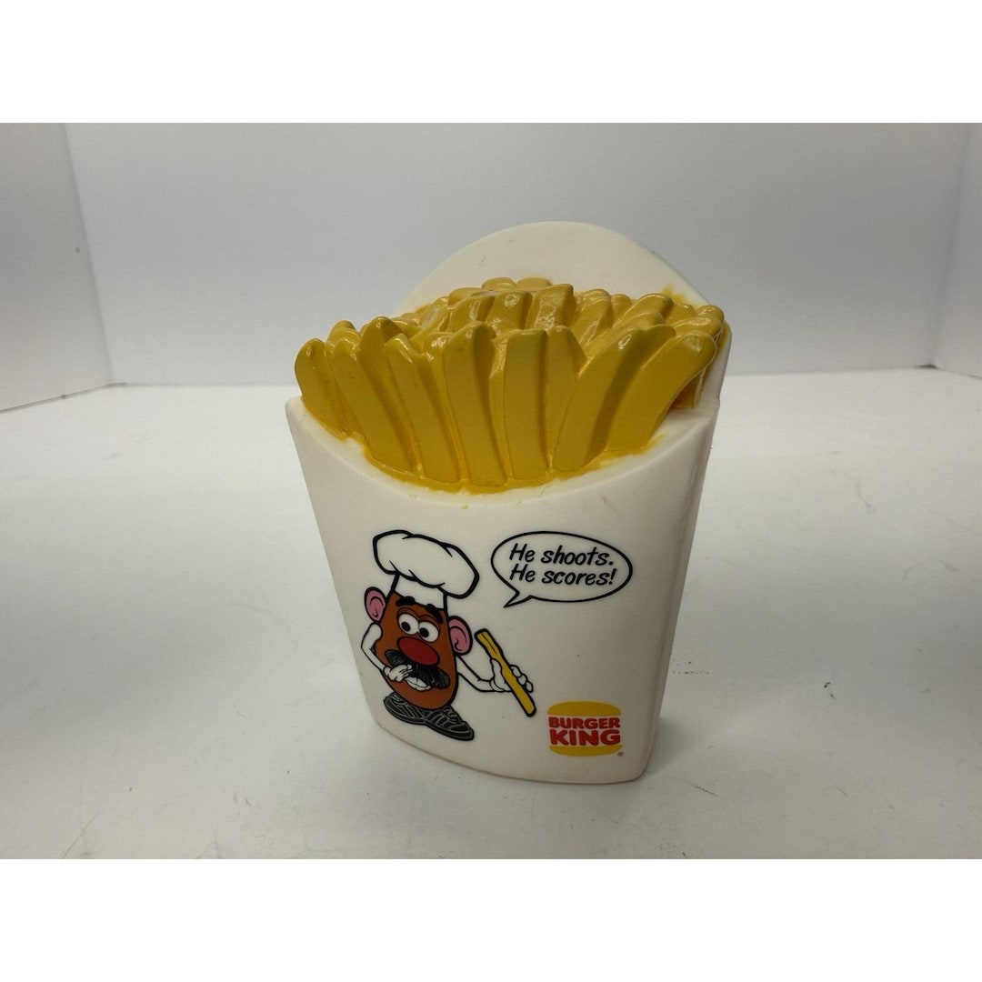 Vintage 1998 Hasbro Mr. Potato Head French Fries Burger King Toy - Etsy