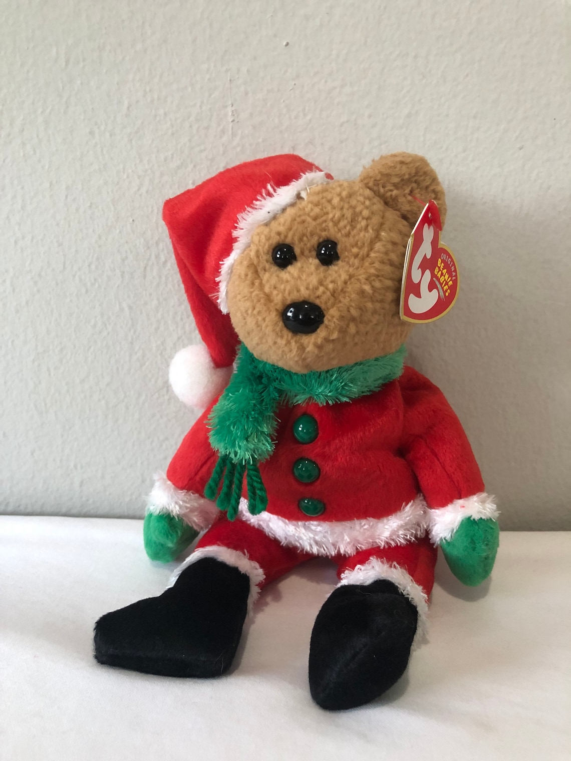 Ty Beanie Babies Choice of Holiday Winter Christmas Bears | Etsy