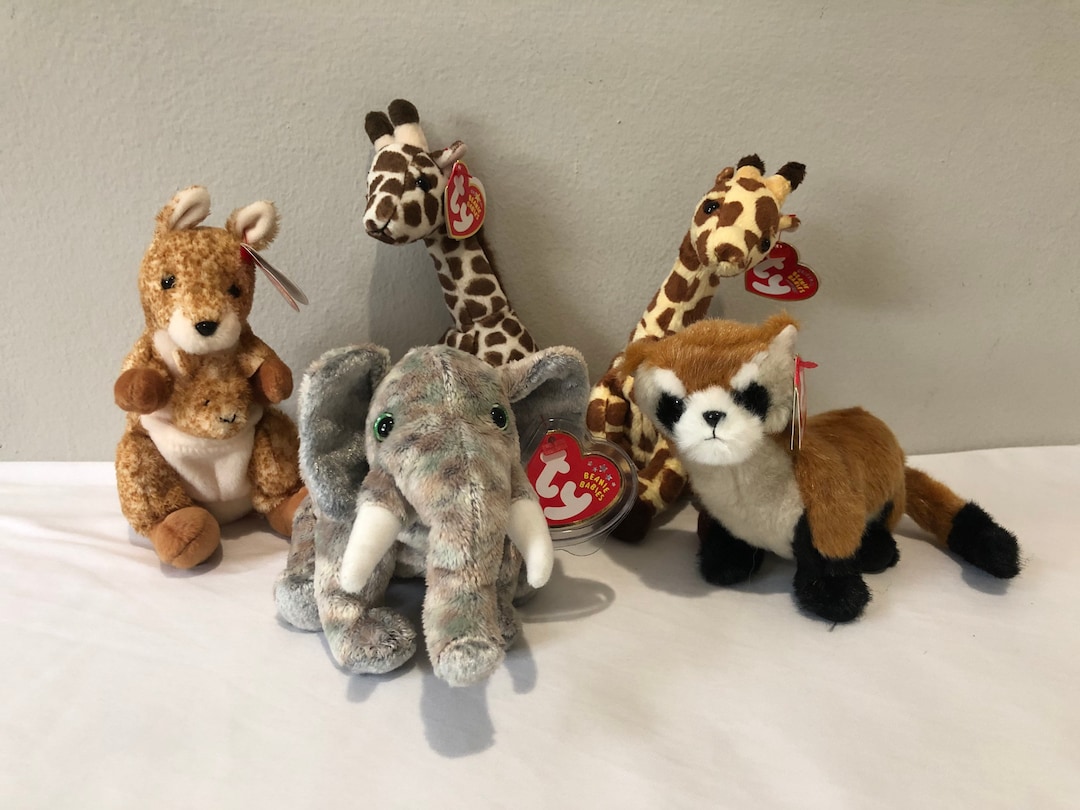 Ty Beanie Babies Choice of Wild Animals - Etsy