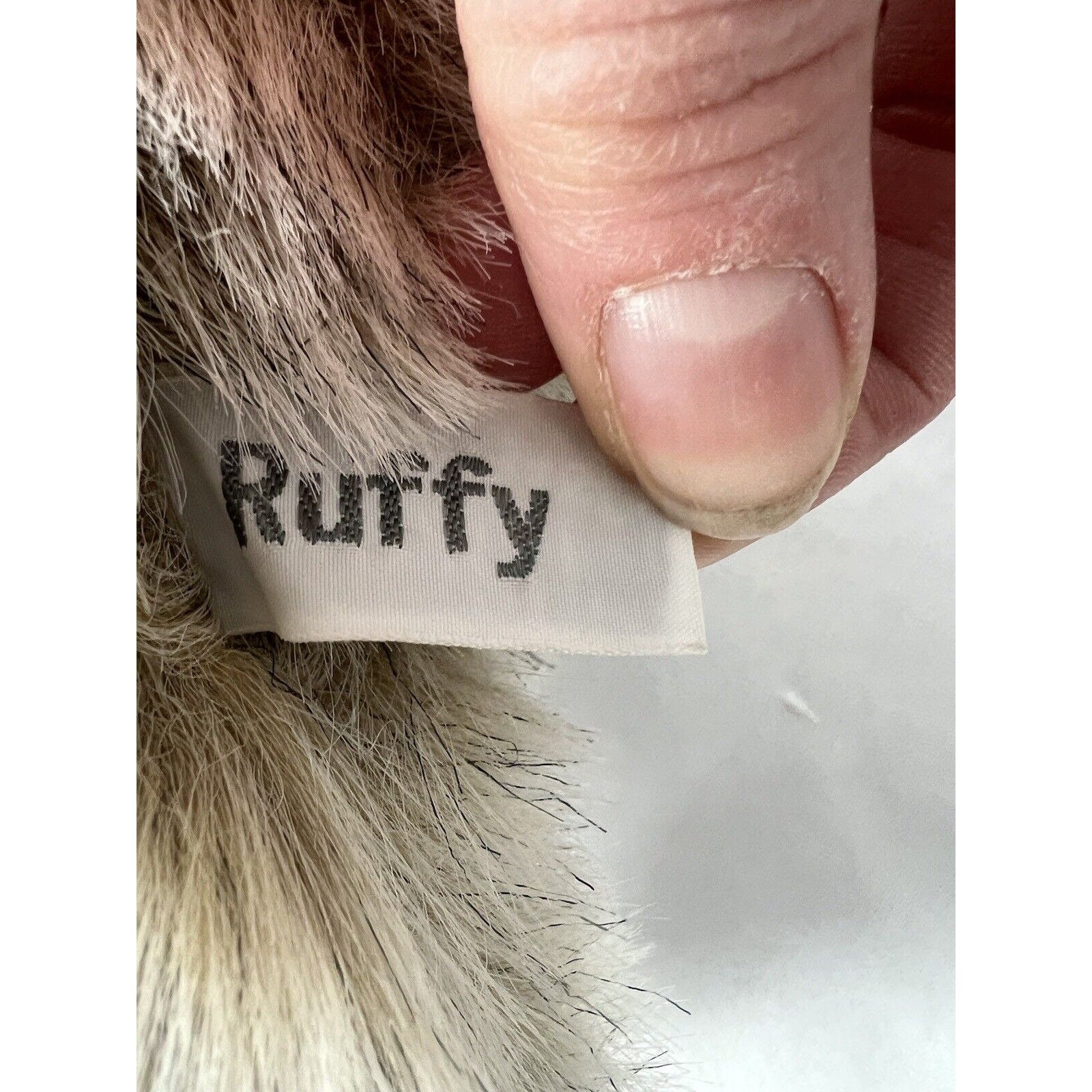 Russ Berrie Ruffy Dog Floppy Ears 10" Tan Vintage Stuffed Animal ...