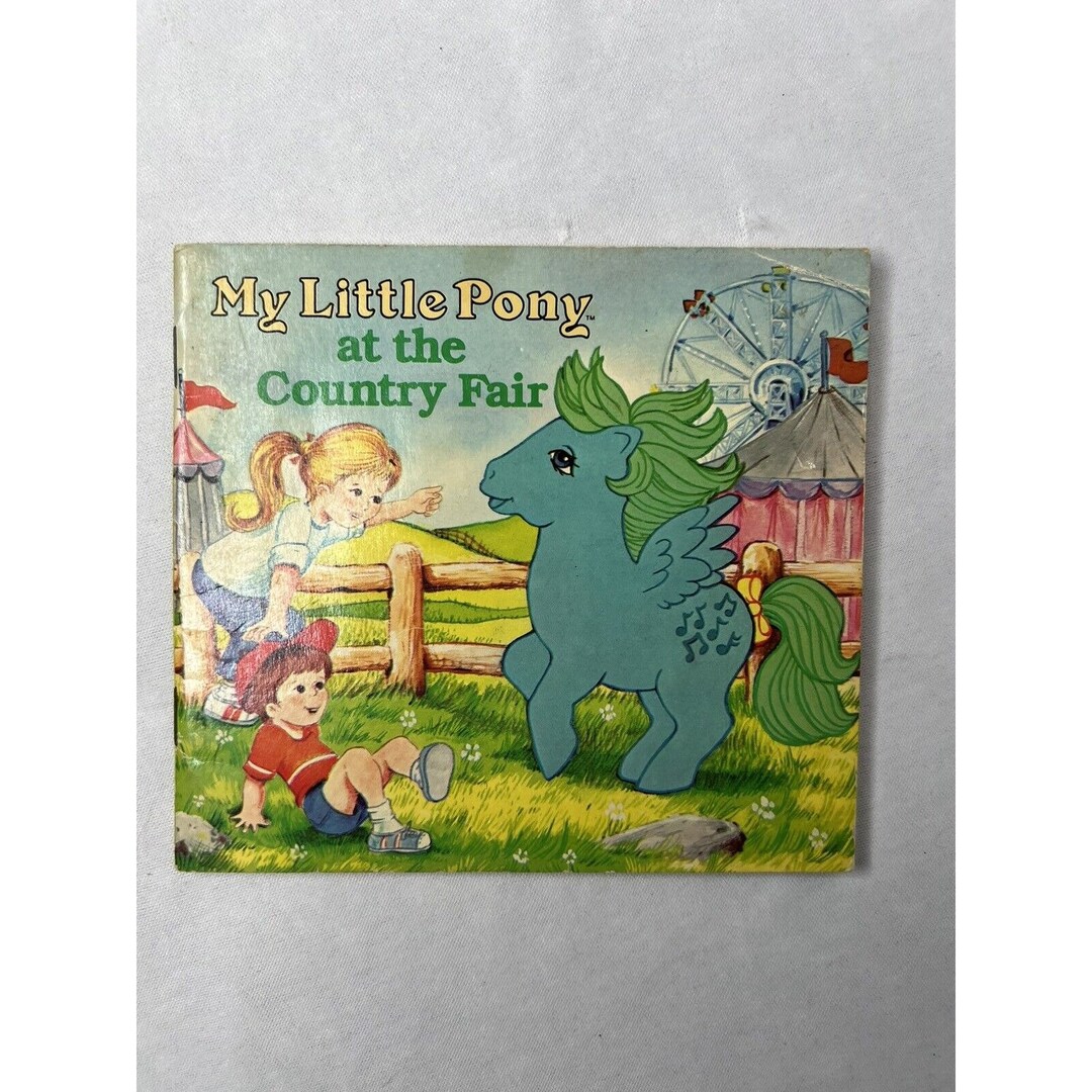 My Little Pony at the Country Fair Storybook Paperback Book Vintage ...