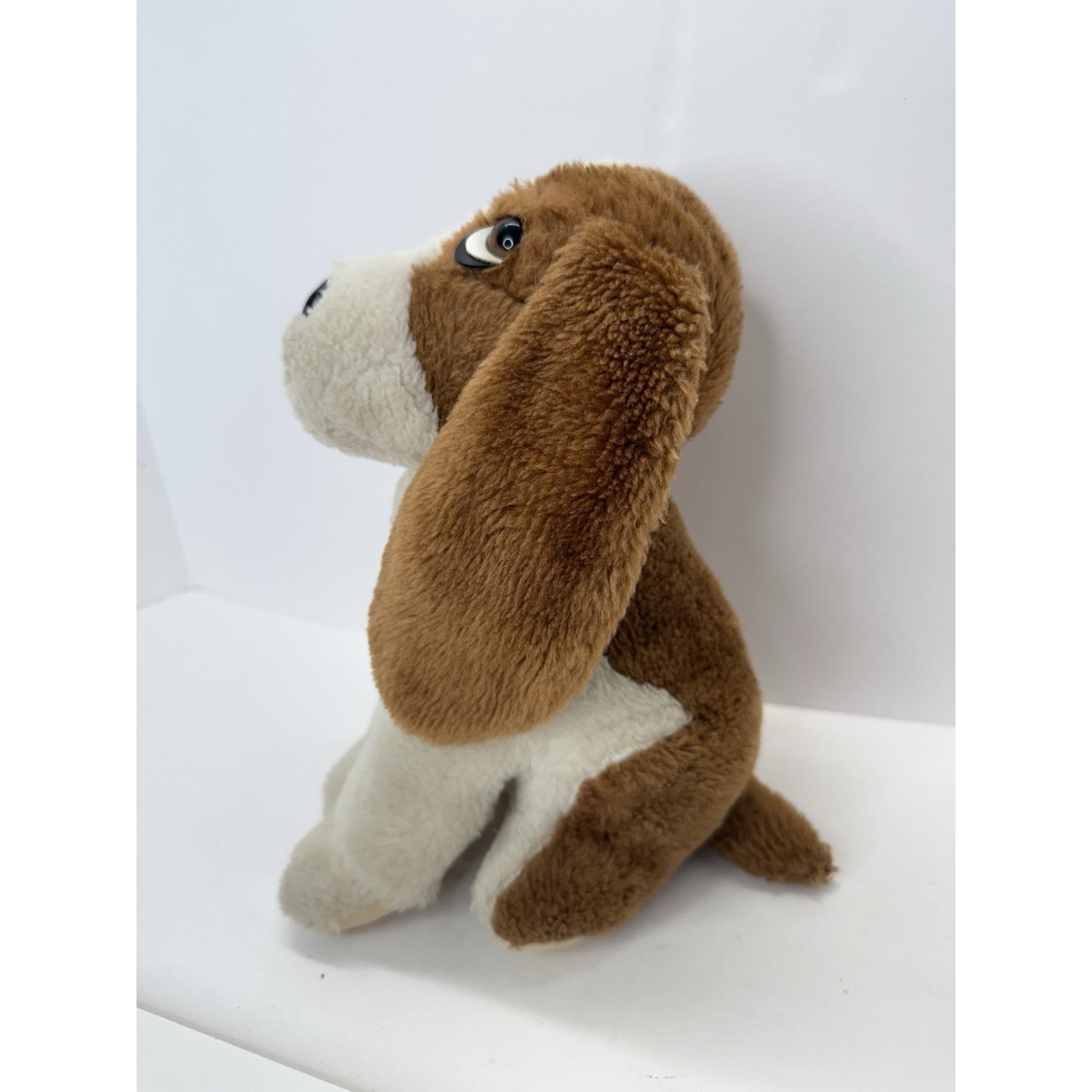 Vintage Hush Puppies Plush Sad Eyes Basset Hound Puppy Dog 11” Remco ...