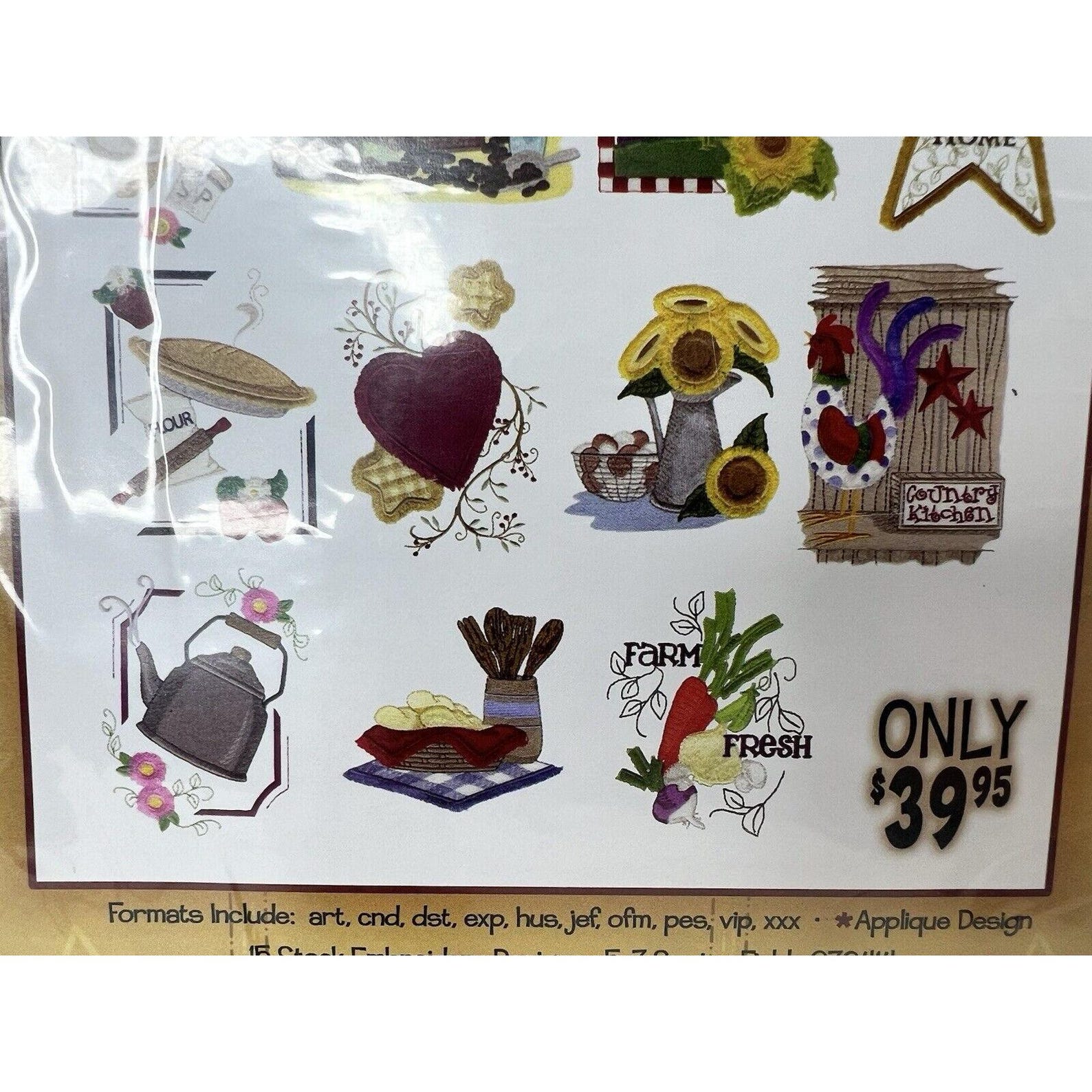 Dakota Collectibles 970414 Country Craft Fringe Multi Format Embroidery ...