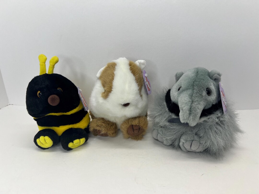 Puffkins 5” Plush Choice Between Buzz the Bee, Gertie the Gerbil, and ...