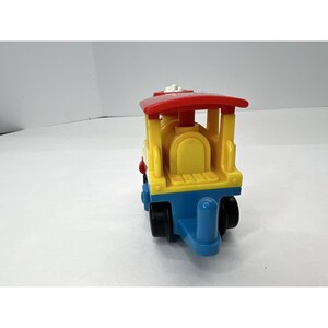 Vintage 1992 Fisher Price Geo Trax Flip Track Train Engine #2 Plastic ...