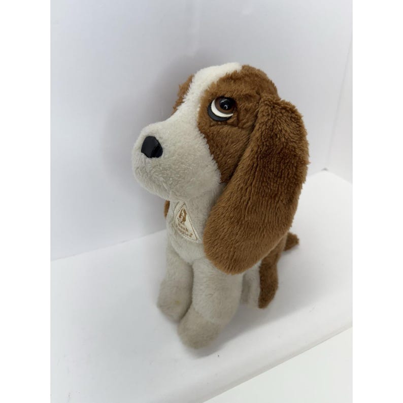 Vintage Hush Puppies Plush Sad Eyes Basset Hound Puppy Dog 11” Remco ...