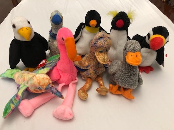 Ty Beanie Babies Choice of Birds Group 3 - Etsy
