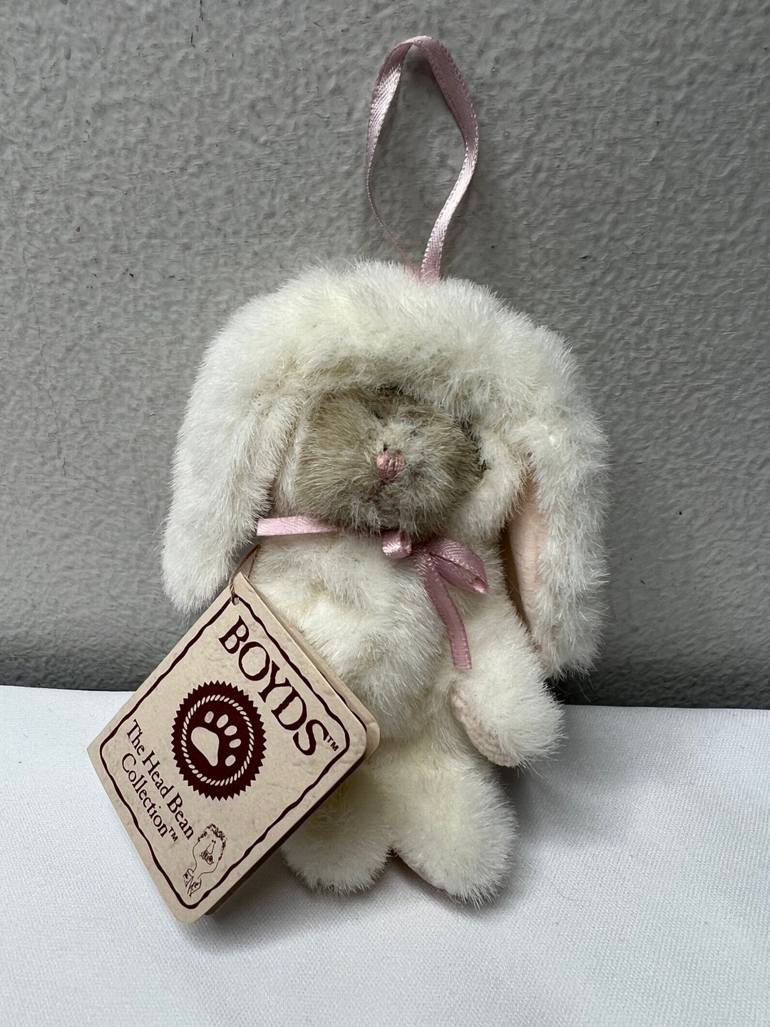 Rare Boyds Bear Rabbit Bunny Easter Plush Ornament Bitsey Nibblekins ...