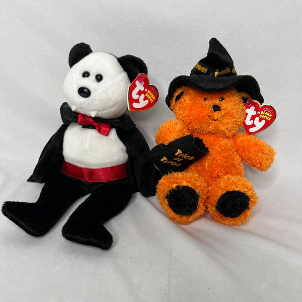 Vampire Beanie Bear - Etsy