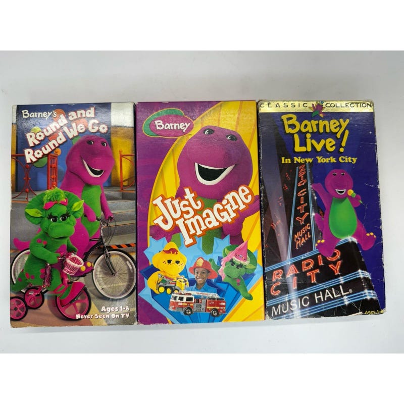 Barney Vhs Tapes - Etsy