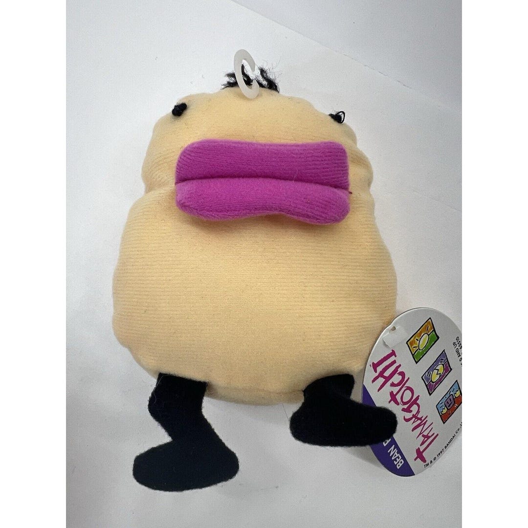 Bandai Tamagotchi Bean Pets 5" Plush 1997 Vintage Collectable With Tags ...