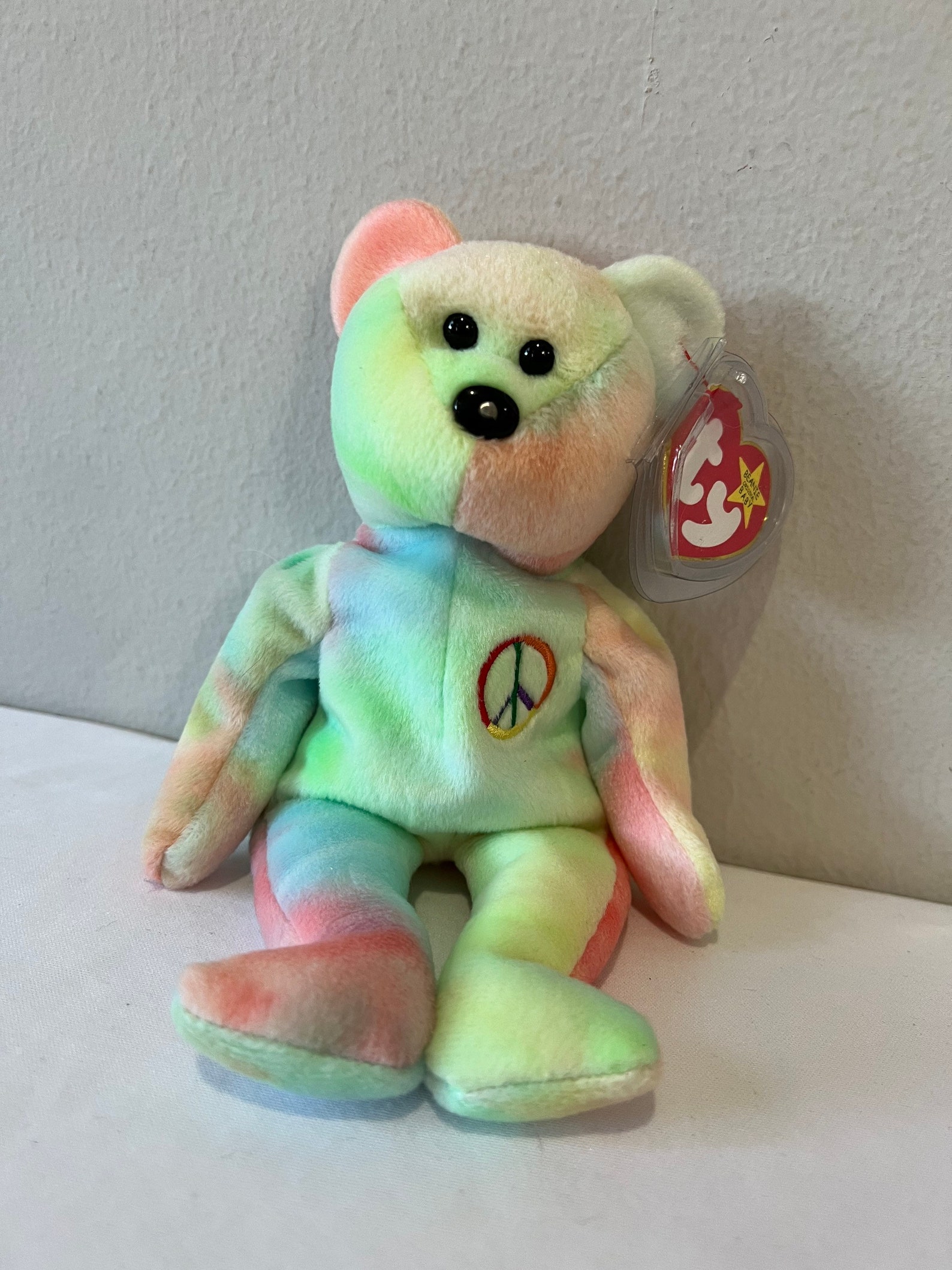Ty Beanie Babies. Choice of Tye Dye Bear Group 2 - Etsy