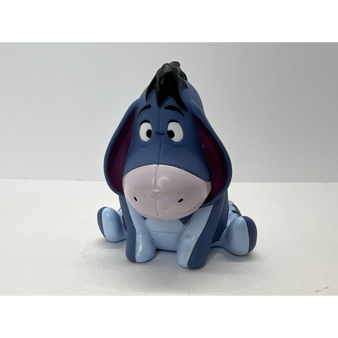 Winnie the Pooh Eeyore Squeezy Figure Bath Toy 3.75 Inch - Etsy