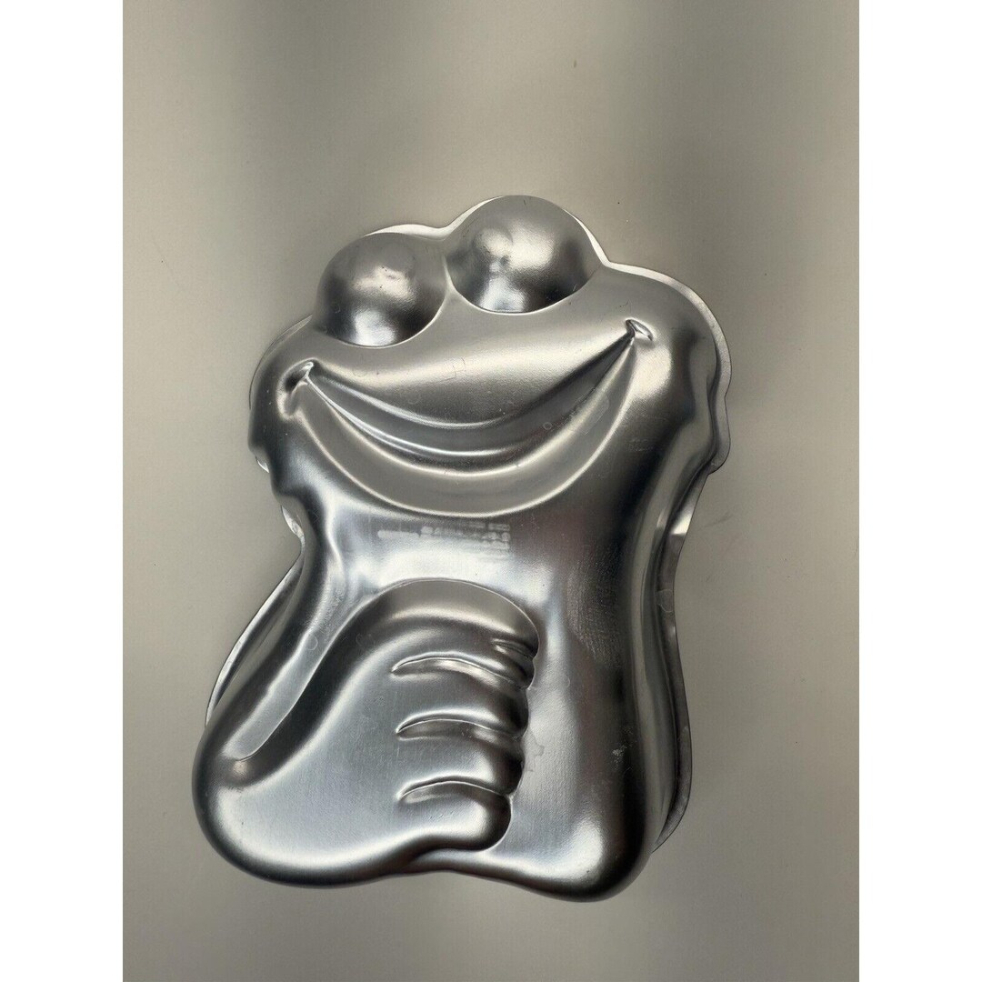 Vintage 1977 Muppets Sesame Street Wilton Cookie Monster Cake Pan Jello ...