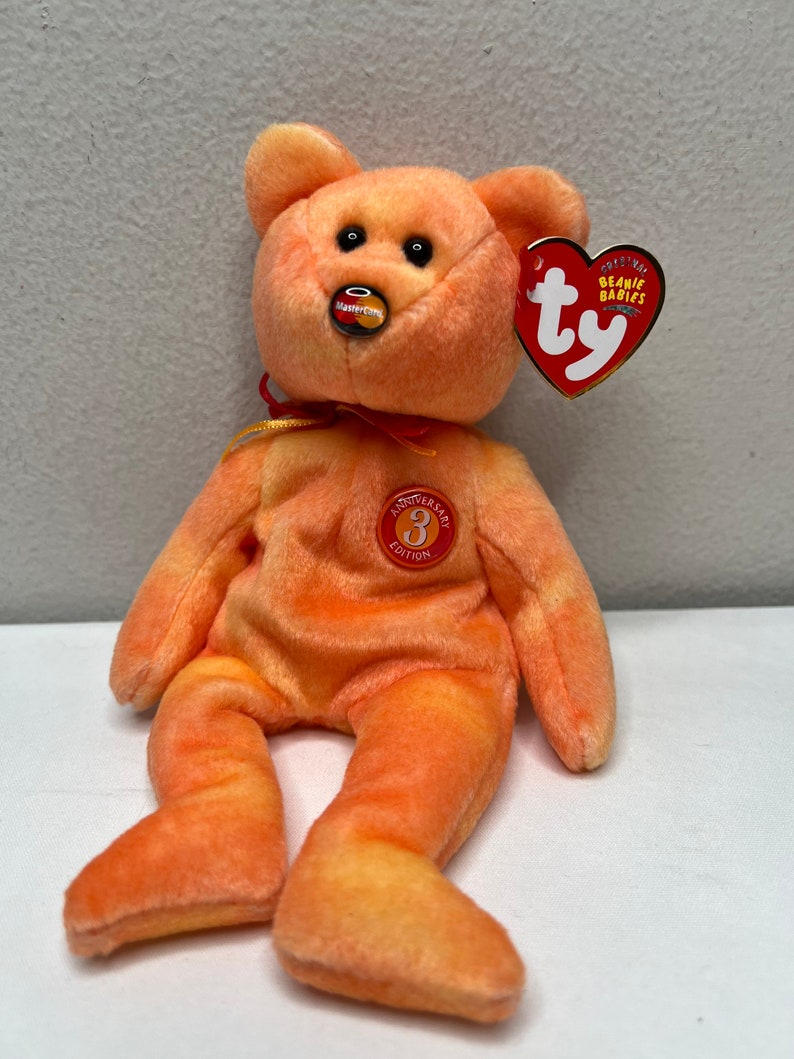 Ty Beanie Babies Bears Choice of Mastercard and Mastercard - Etsy