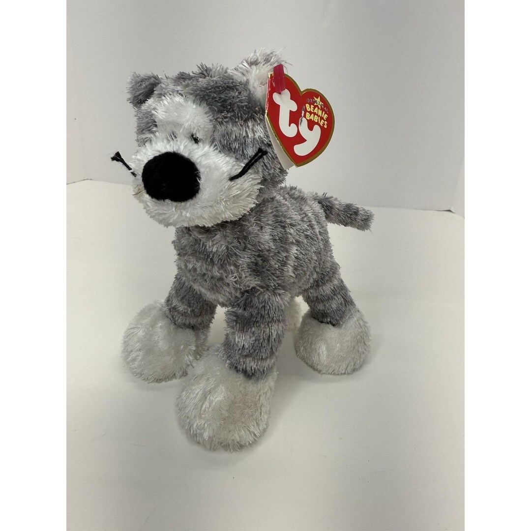 TY Beanie Baby Catsby 2005 Gray Tabby Cat Retired Babies Bean Paws With ...