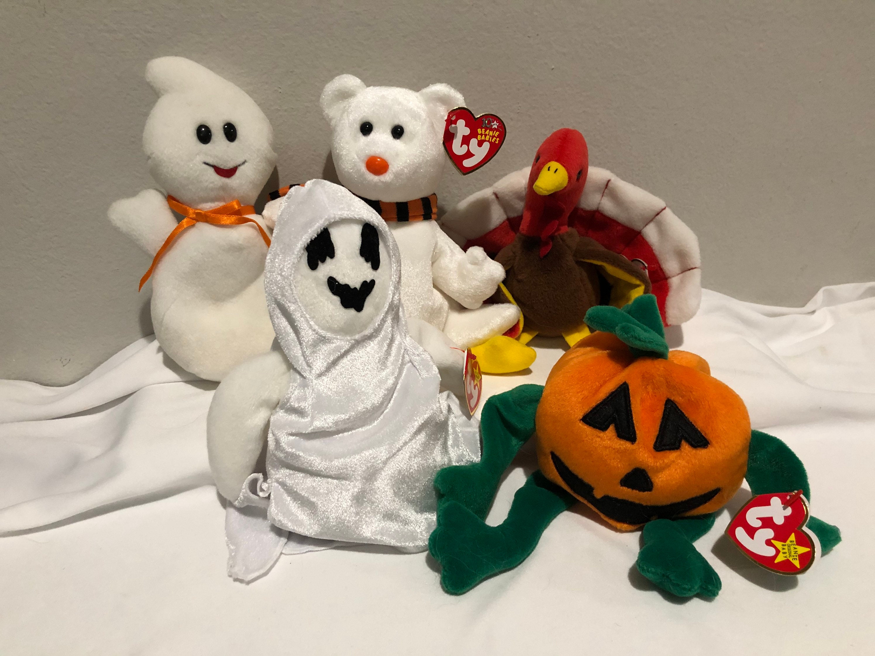 Ty Beanie Babies Choice of Halloween and Thanksgiving Beanie - Etsy UK