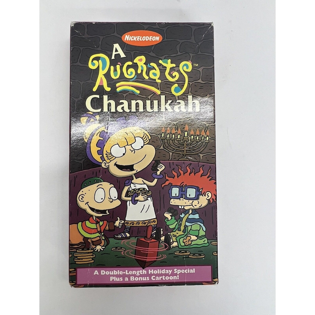 Nickelodeon A Rugrats Chanukah VHS Pre-owned 1997 Orange Cassette - Etsy