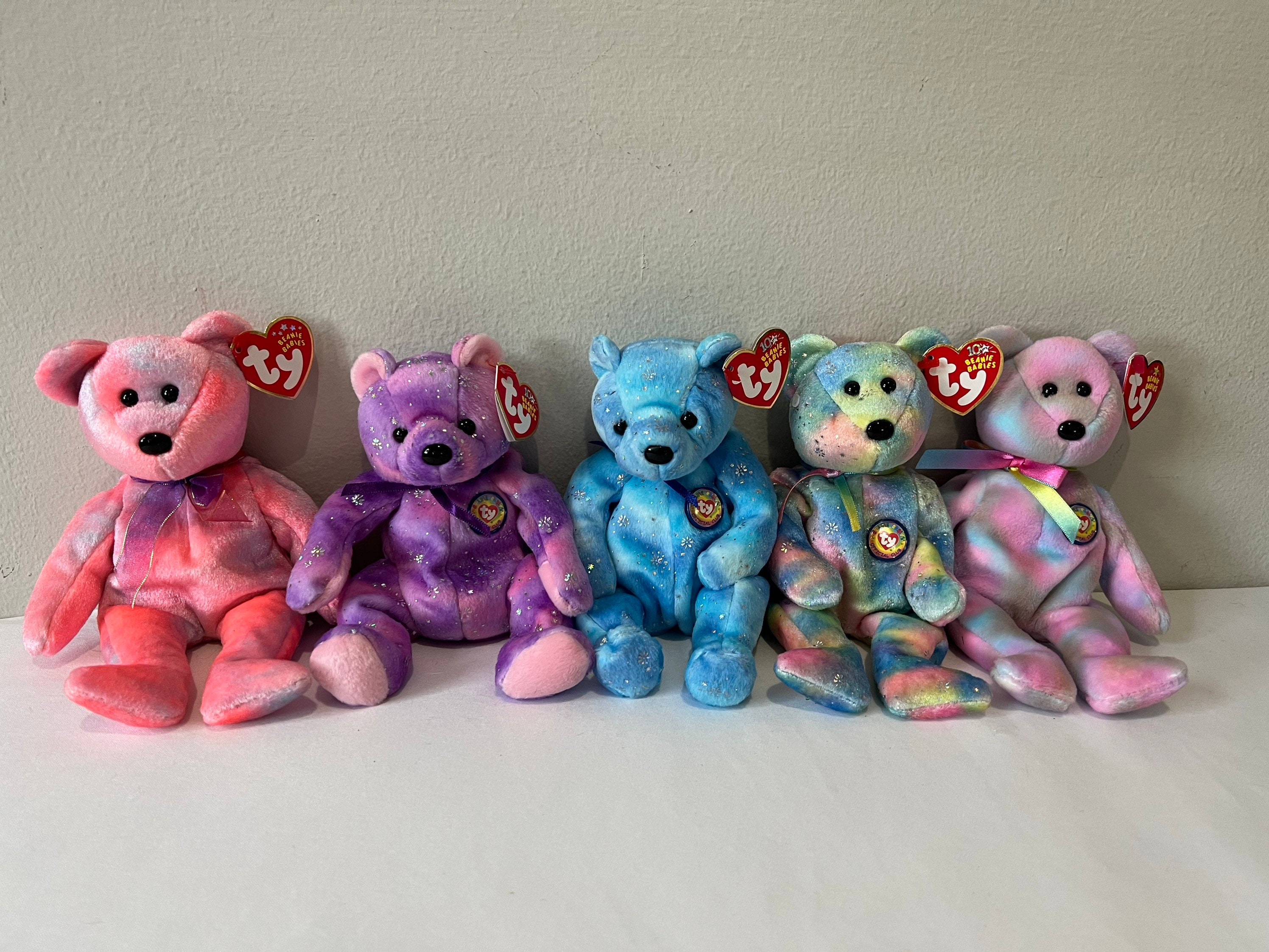 Ty Beanie Babies Choice of Clubby Bear - Etsy