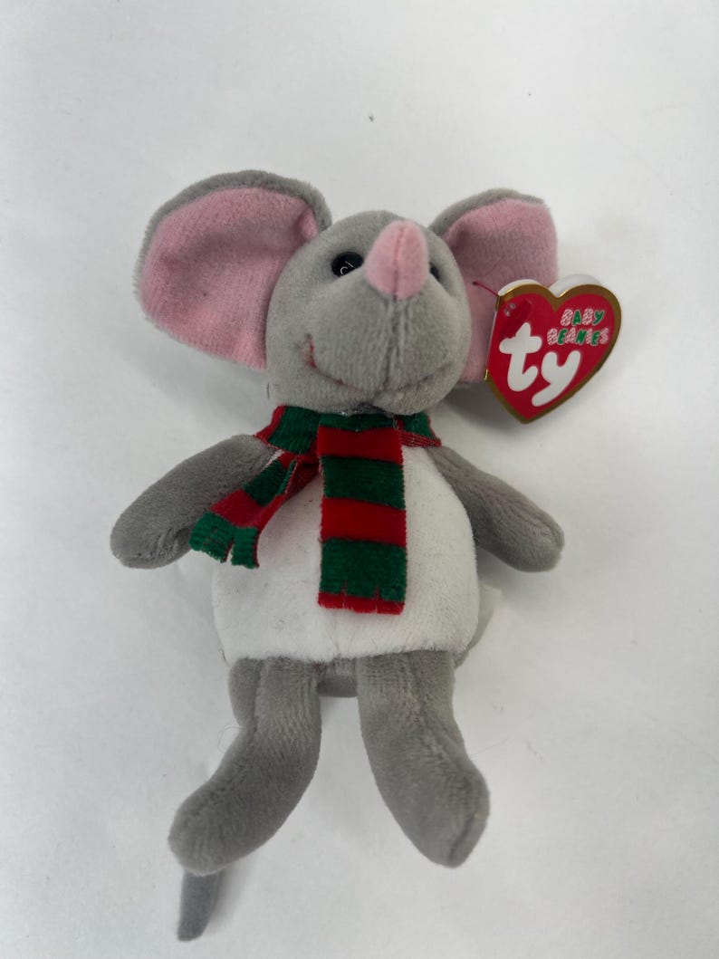 Choice of Ty Jingle Beans Beanie Babies Tinsel, Twinkling, and Freezer ...