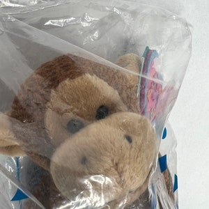 Vintage Avon Full O’ Beans Plush Coconut the Monkey June New 1999 ...