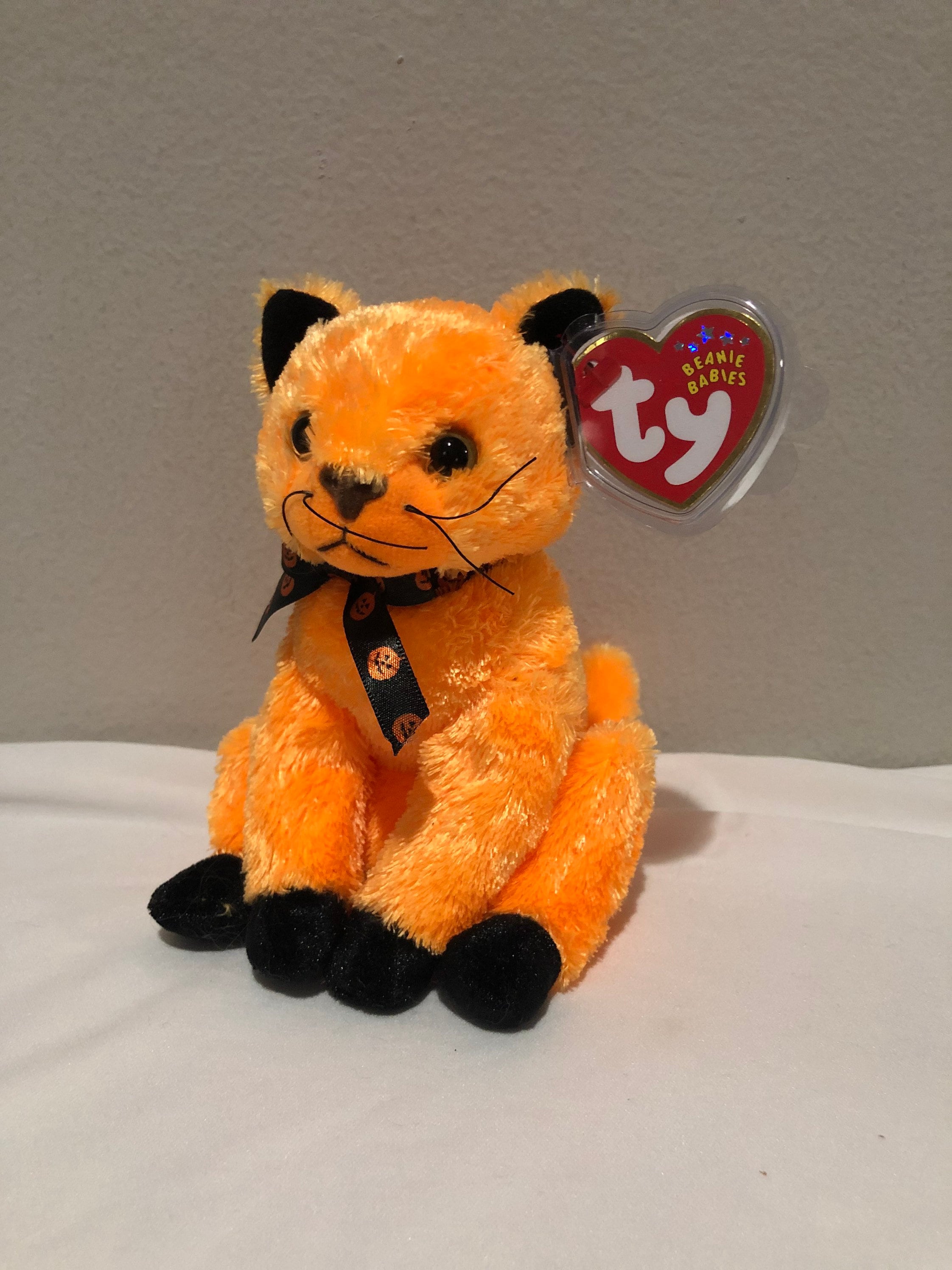 Ty Beanie Babies Choice of Halloween Cats - Etsy