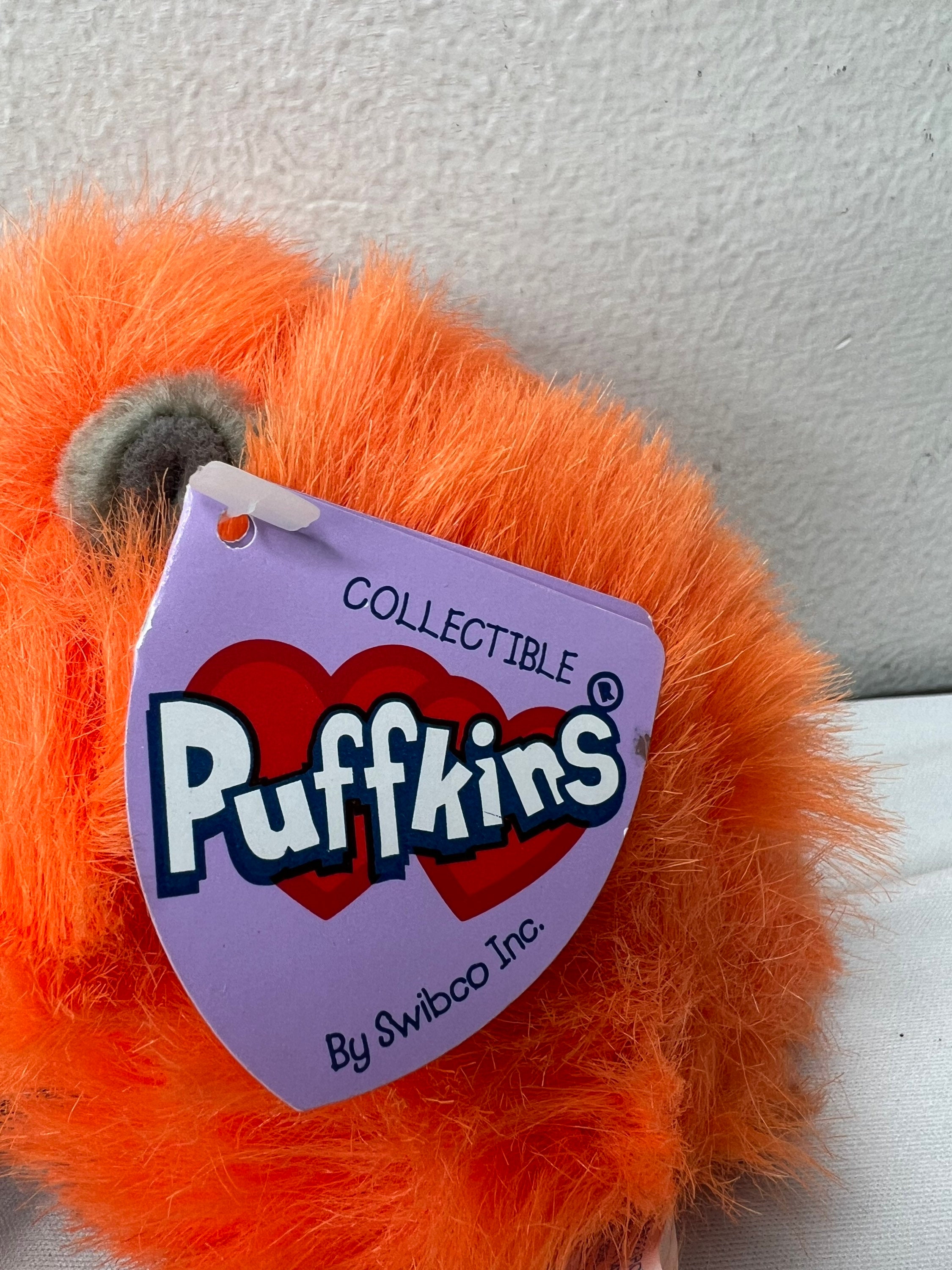 Puffkins 5” Plush Choice Between Lenny the Leopard, Squawk the Parrot ...