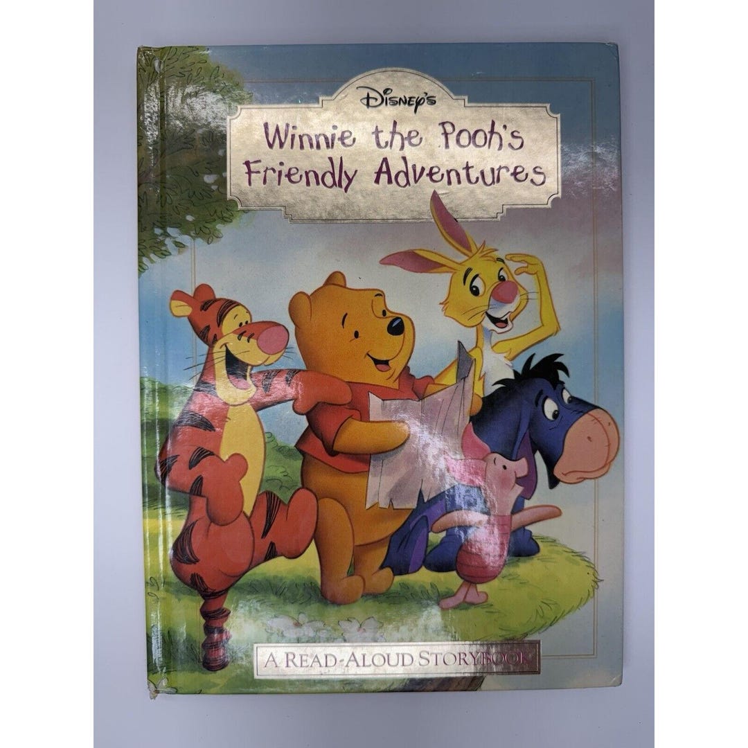 Disneys Winnie the Poohs Friendly Adventure Hard Cover Book First ...
