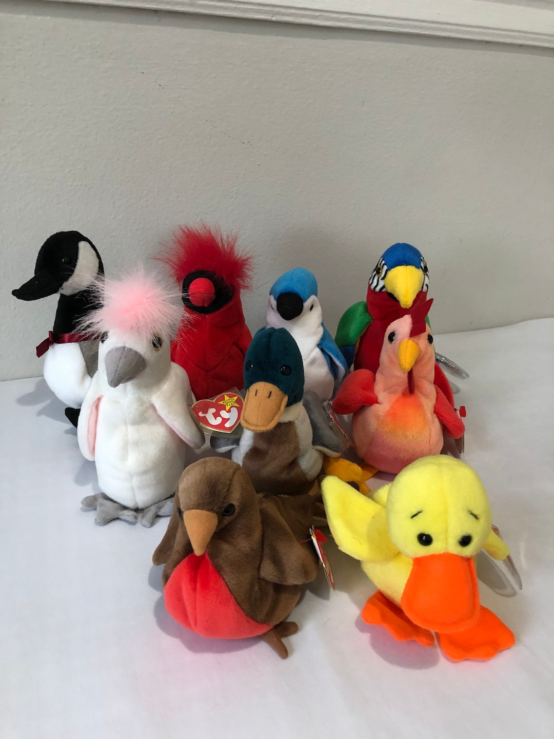 Ty Beanie Baby Bird - 1990s/2000s Collectible Plush - Etsy