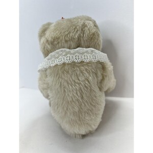 Vintage Artisan Brown Teddy Bear Plush 8” Sitting Handmade Hunchback ...