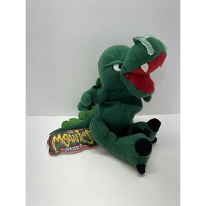 Meanies Beanbag Plush Series 1 Boris the Mucousaurus Idea Factory 1997 ...